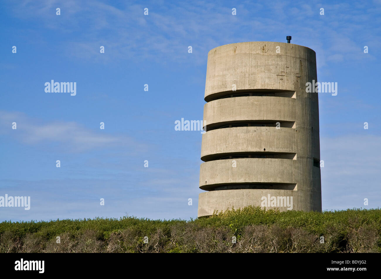 dh Pleinmont Tower TORTEVAL GUERNSEY German World War two ii concrete ...