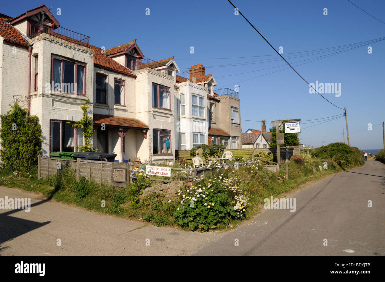 Coastal erosion abandoned houses hi-res stock photography and images ...