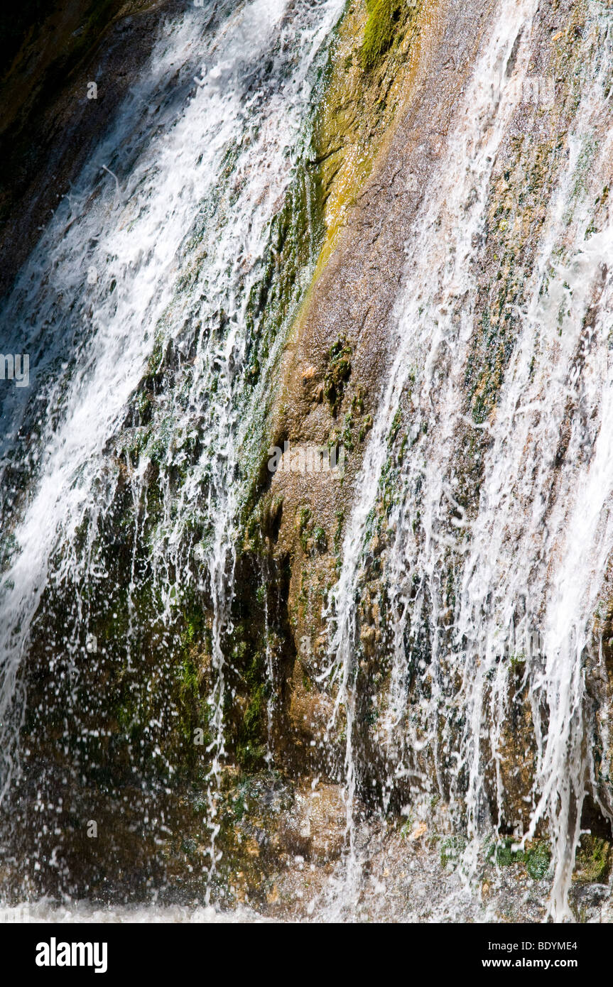 Waterfall mist in tropical garden hi-res stock photography and images ...