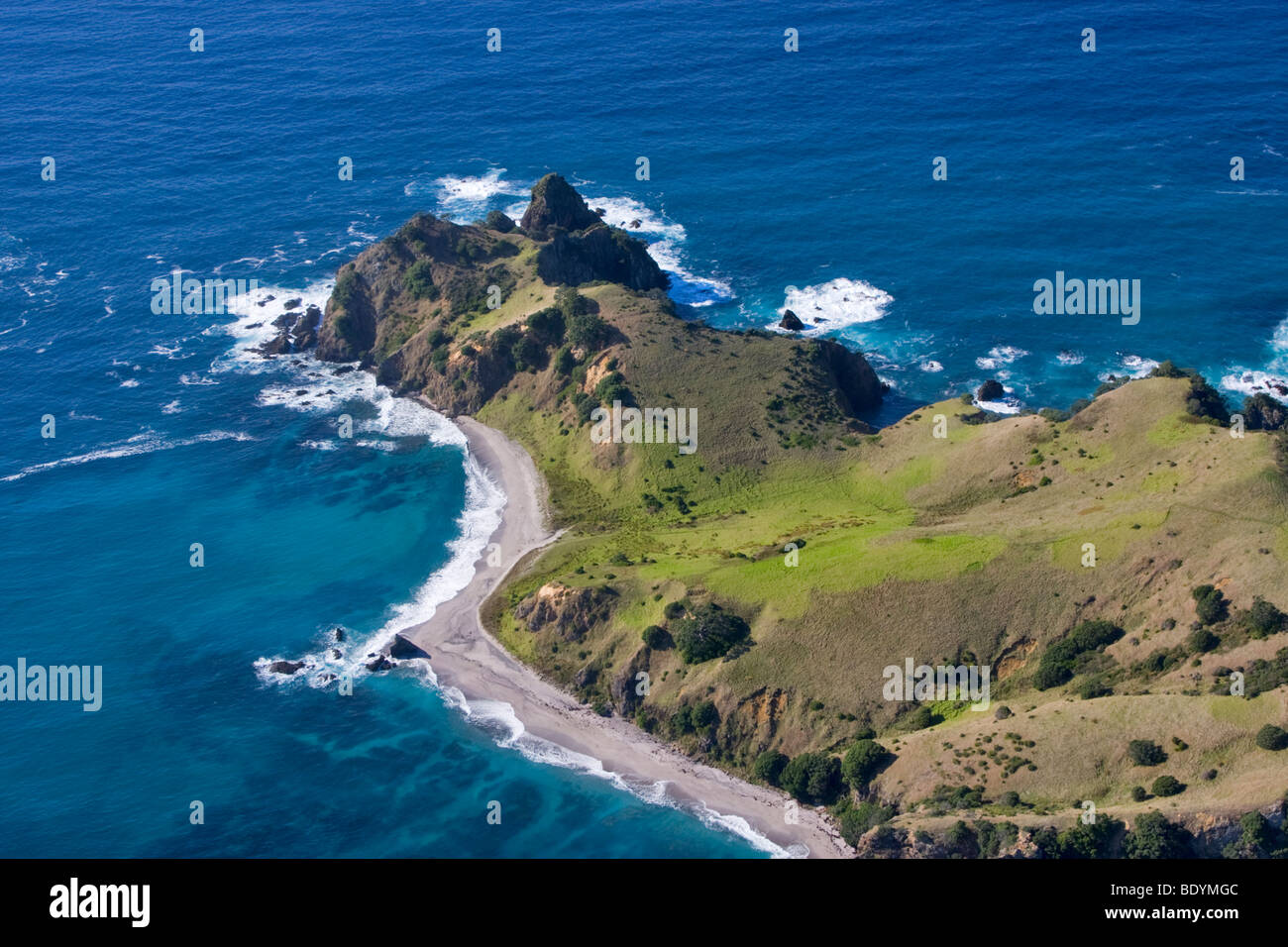 Bay Of Islands New Zealand Aerial Stock Photos & Bay Of Islands New ...