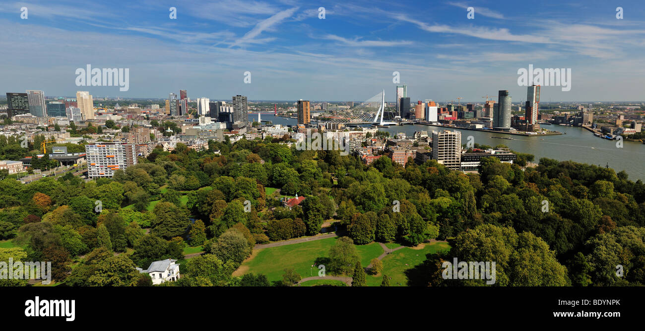 Rotterdam skyline aerial hi-res stock photography and images - Alamy