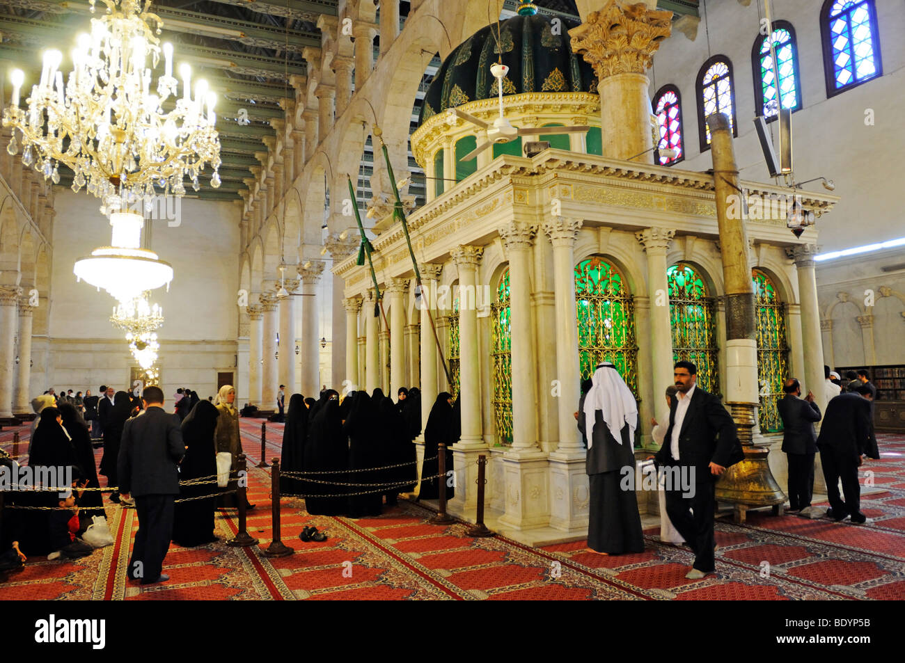 Inside A Mosque Prayer Hall