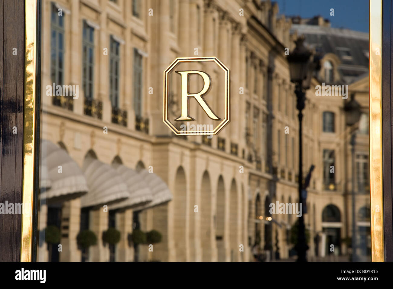 Repossi Shop Window, Place Vendome Square, Paris, France Stock Photo ...