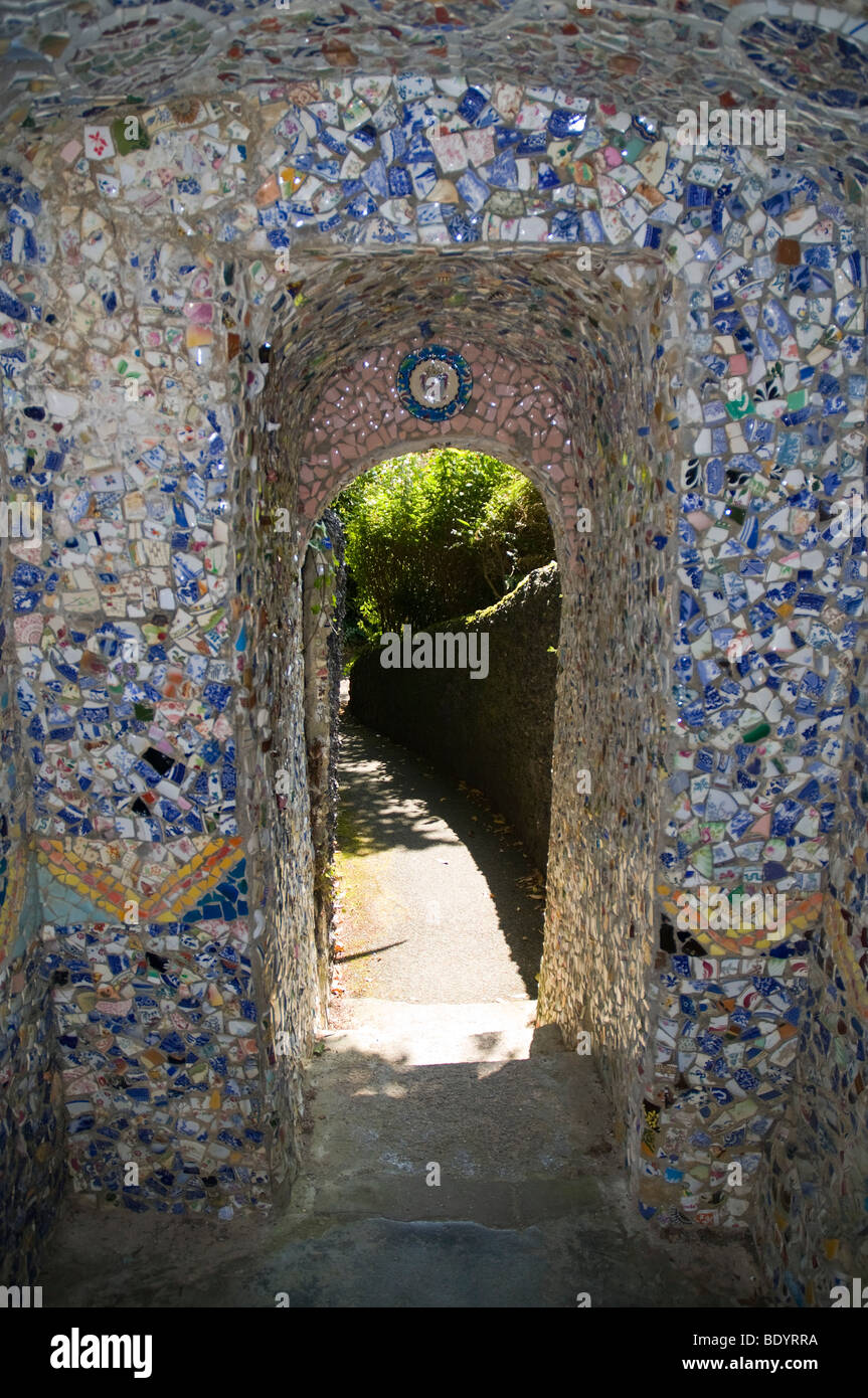 dh Little Chapel ST ANDREW GUERNSEY Broken pottery decorated small ...