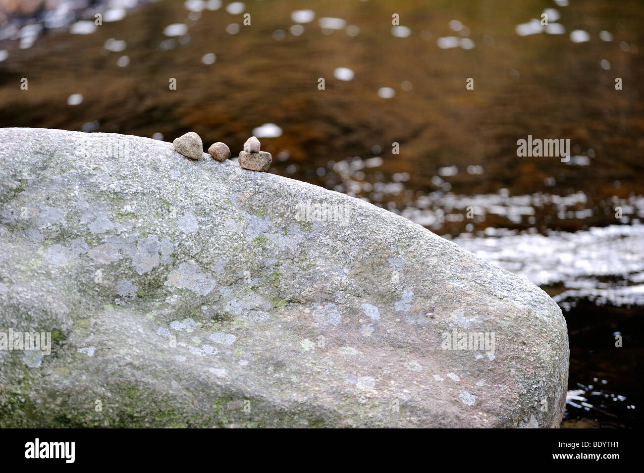 Modrava Roklansky potok Sumava National Park Czech Republic ...