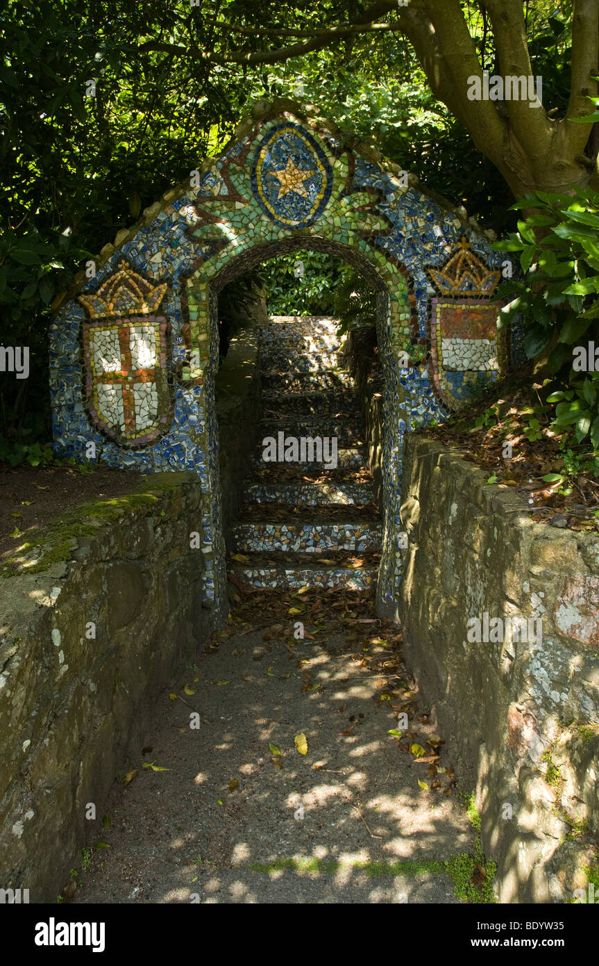 dh Little Chapel ST ANDREW GUERNSEY Broken pottery decorated small ...