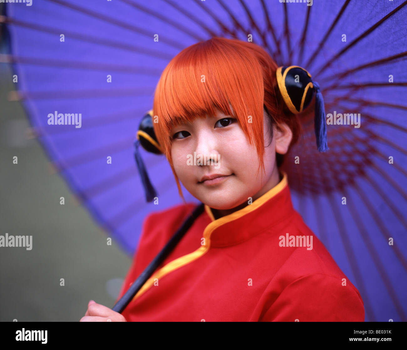 Cosplay anime costumes worn at Kyoto International Manga Museum Stock ...