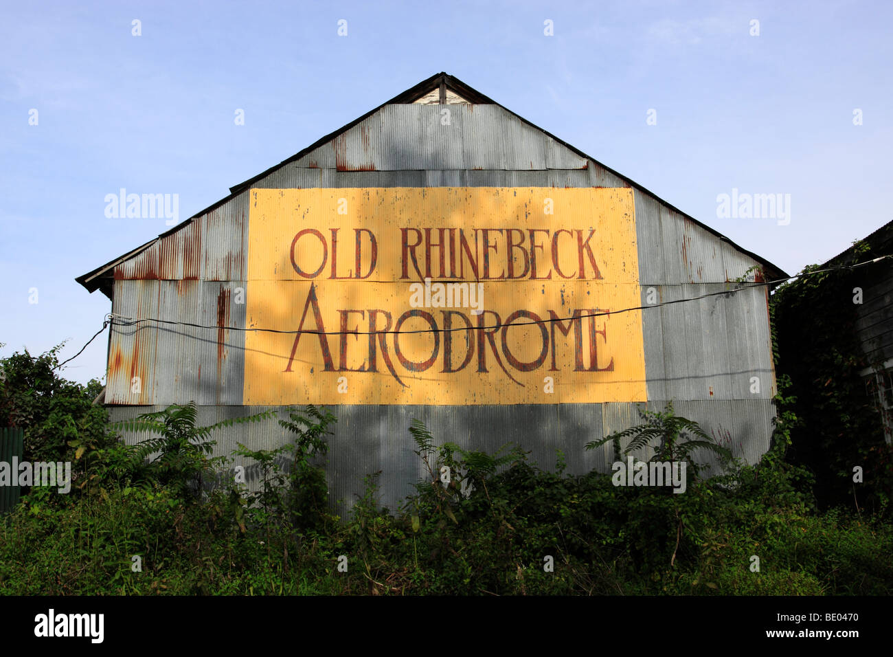 Historic Old Rhinebeck Aerodrome, Rhinebeck, NY Stock Photo - Alamy
