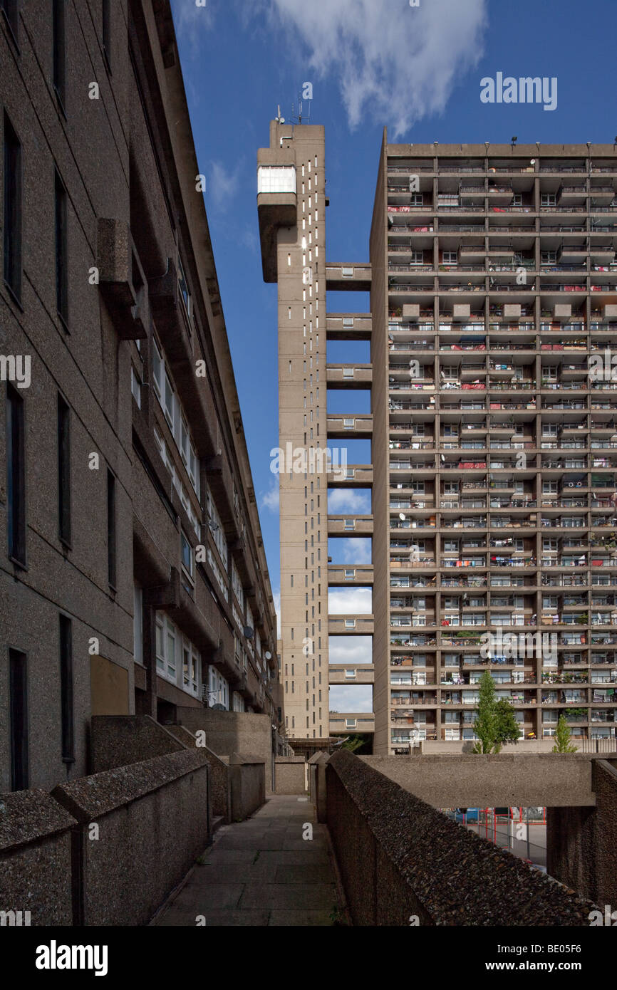 The Iconic Trellick Tower in West London, designed by Erno Goldfinger ...