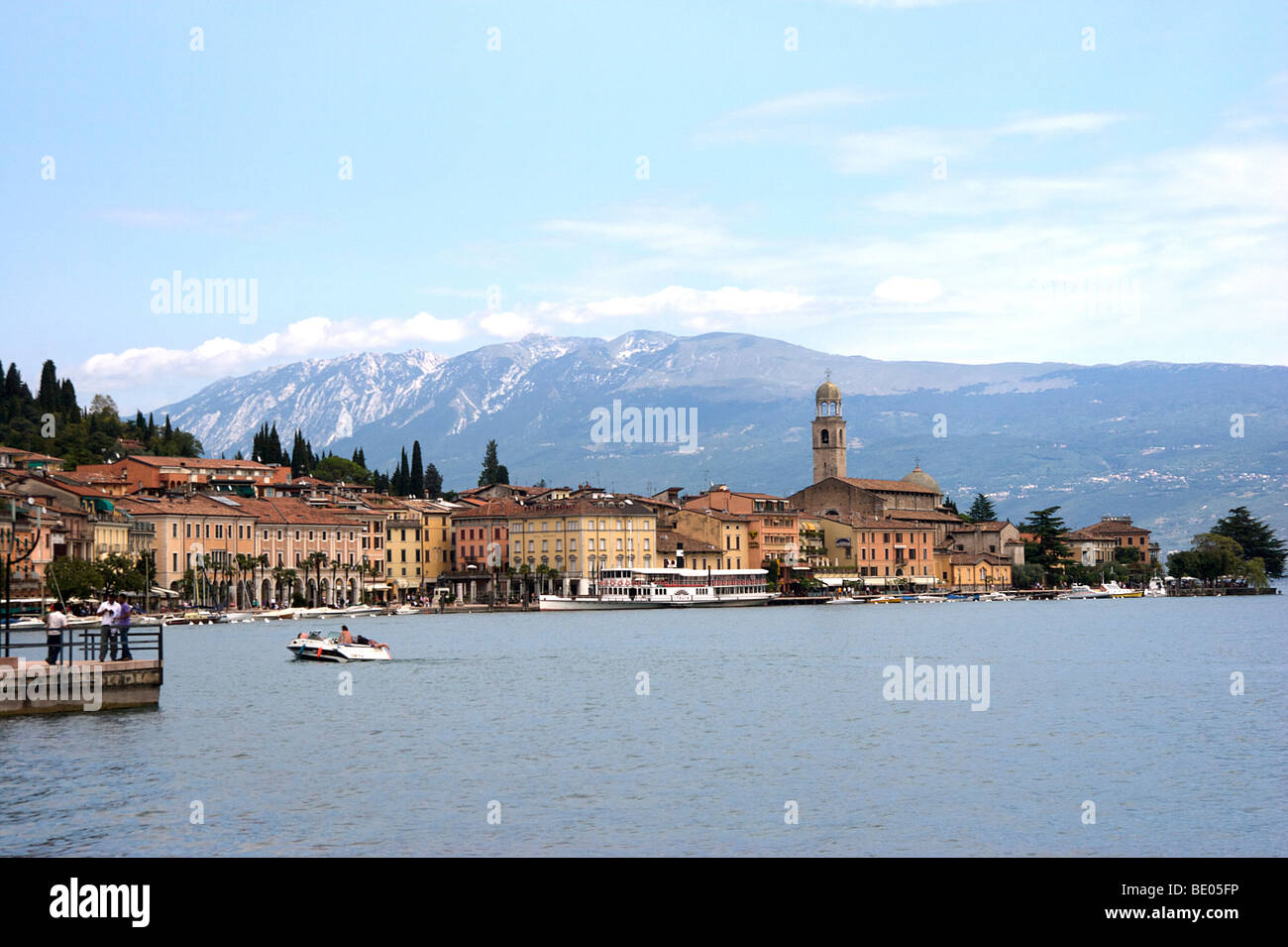 Salo on Lake Garda in Italy Stock Photo - Alamy