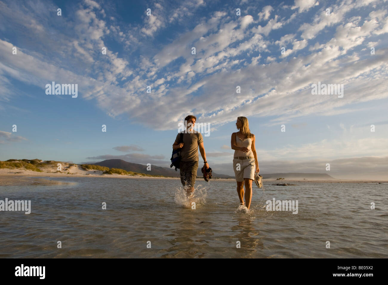 Walking along waterfront two people hi-res stock photography and images ...
