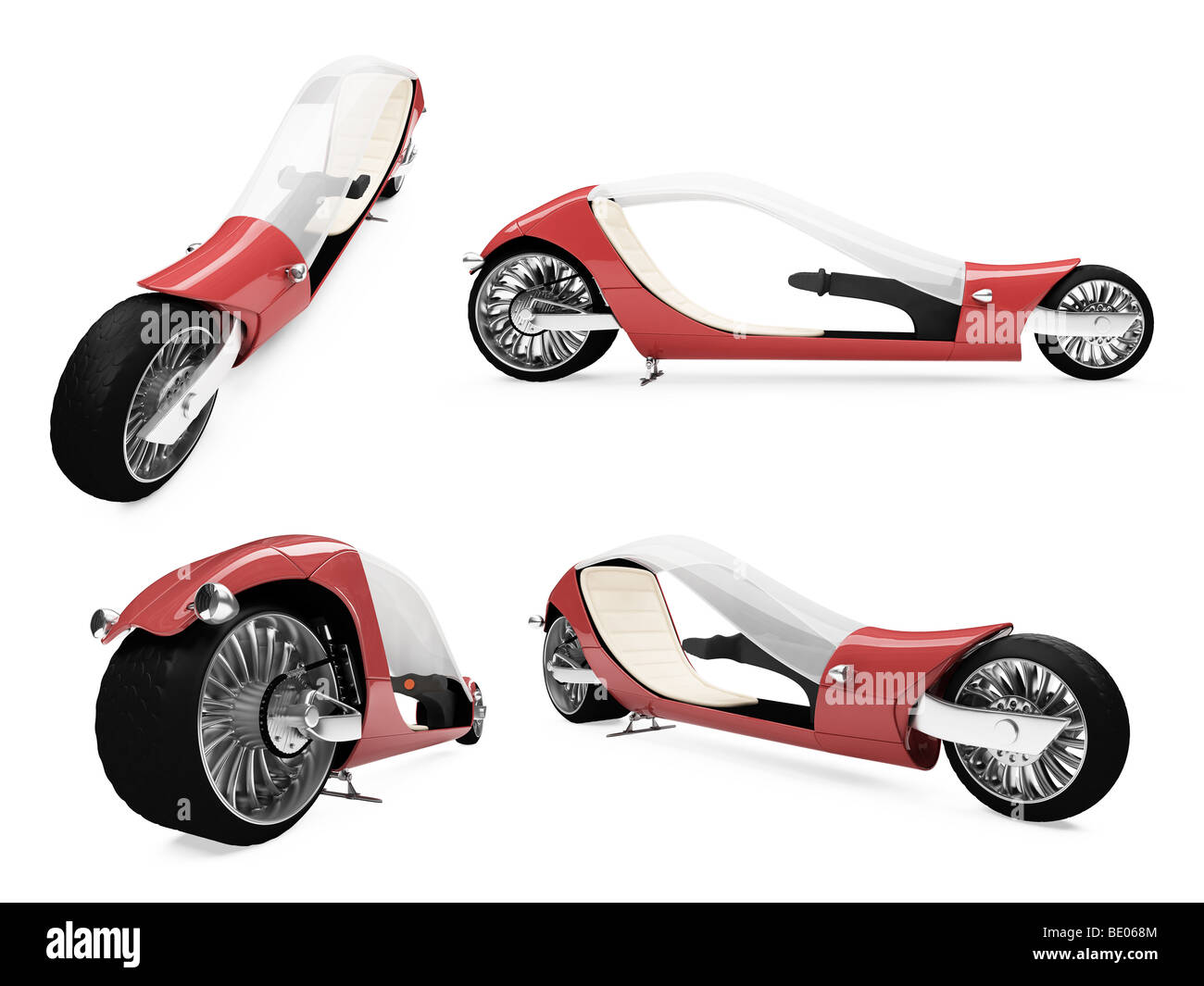 Chopper motorbikes Cut Out Stock Images & Pictures - Alamy