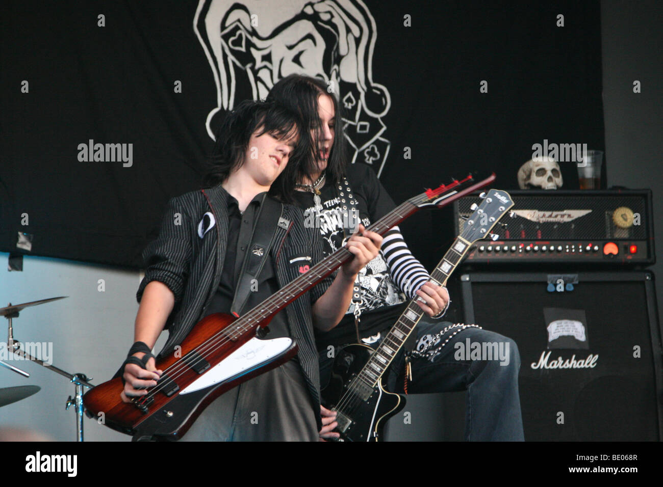 Rock group 'Shroud' Stock Photo - Alamy