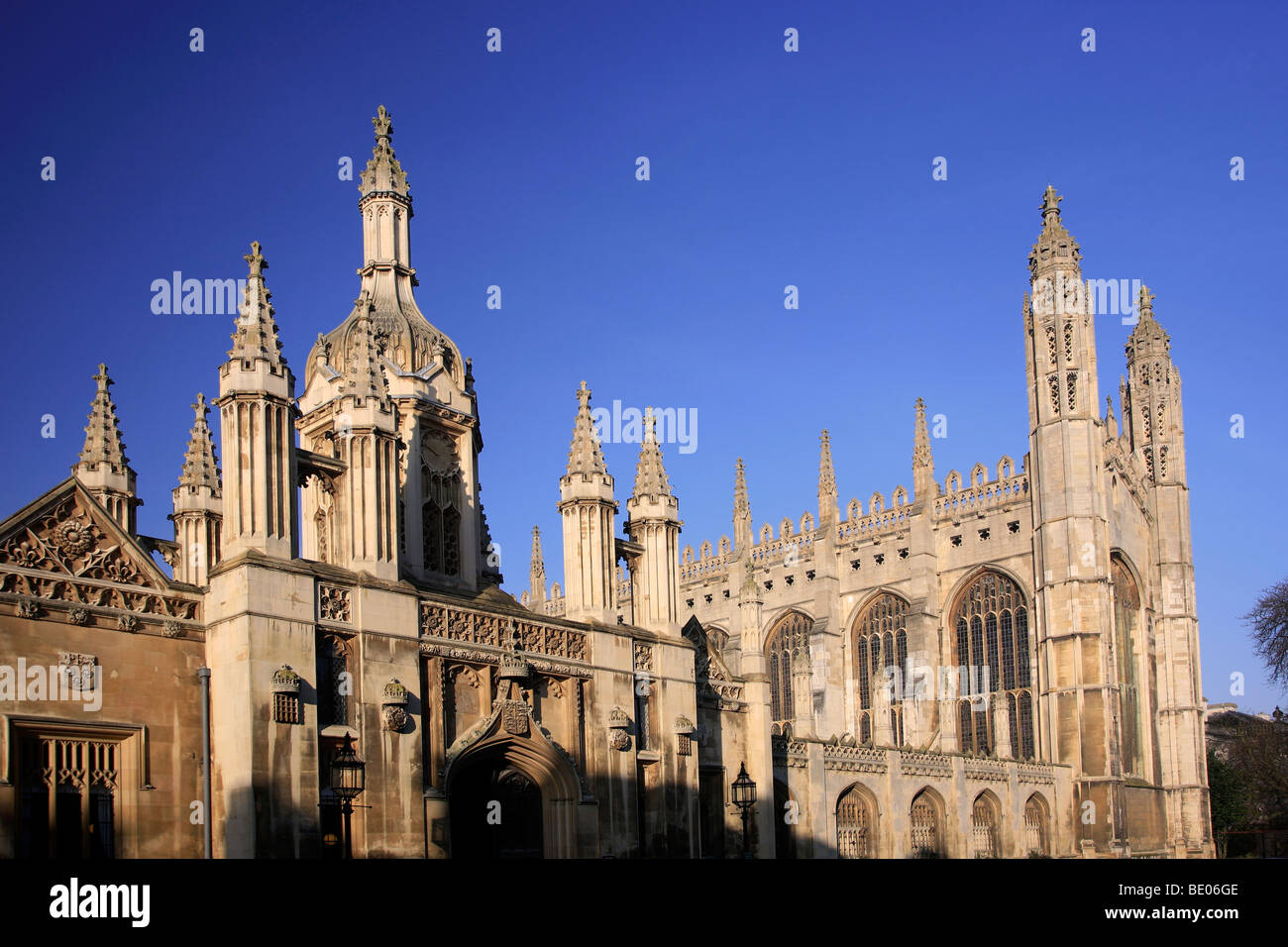 Stonework Architecture Kings College University Kings Parade Cambridge ...