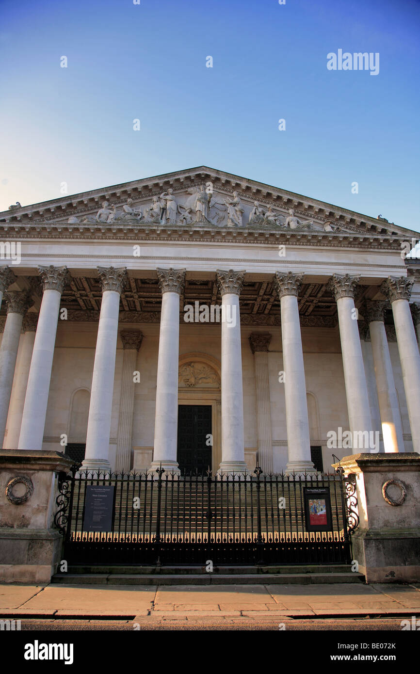 Fitzwilliam Museum Architecture Kings Parade Cambridge University City Cambridgeshire England ...