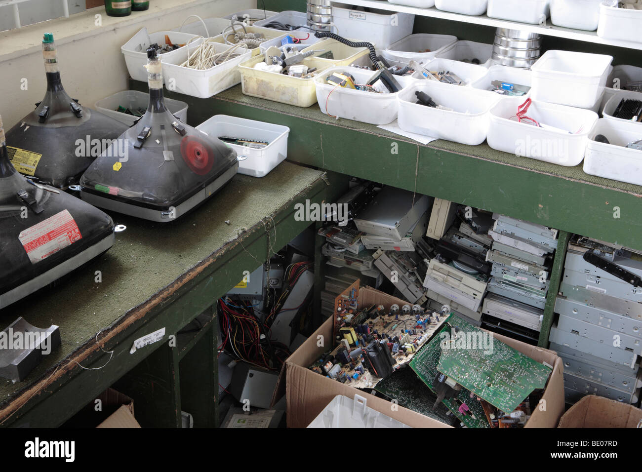 Recycling Computer Parts Stock Photo - Alamy