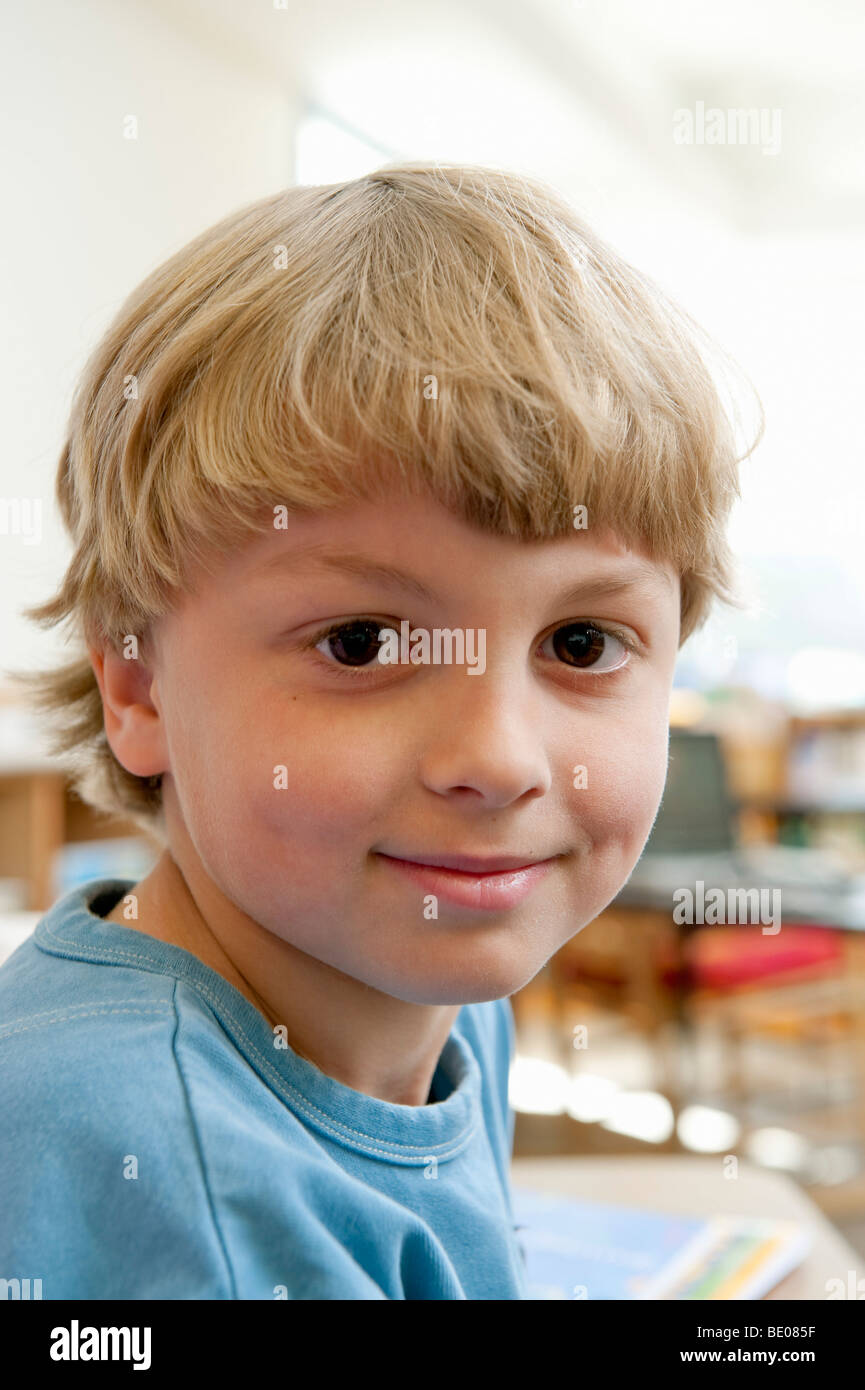 Portrait of Elementary School Student Stock Photo - Alamy
