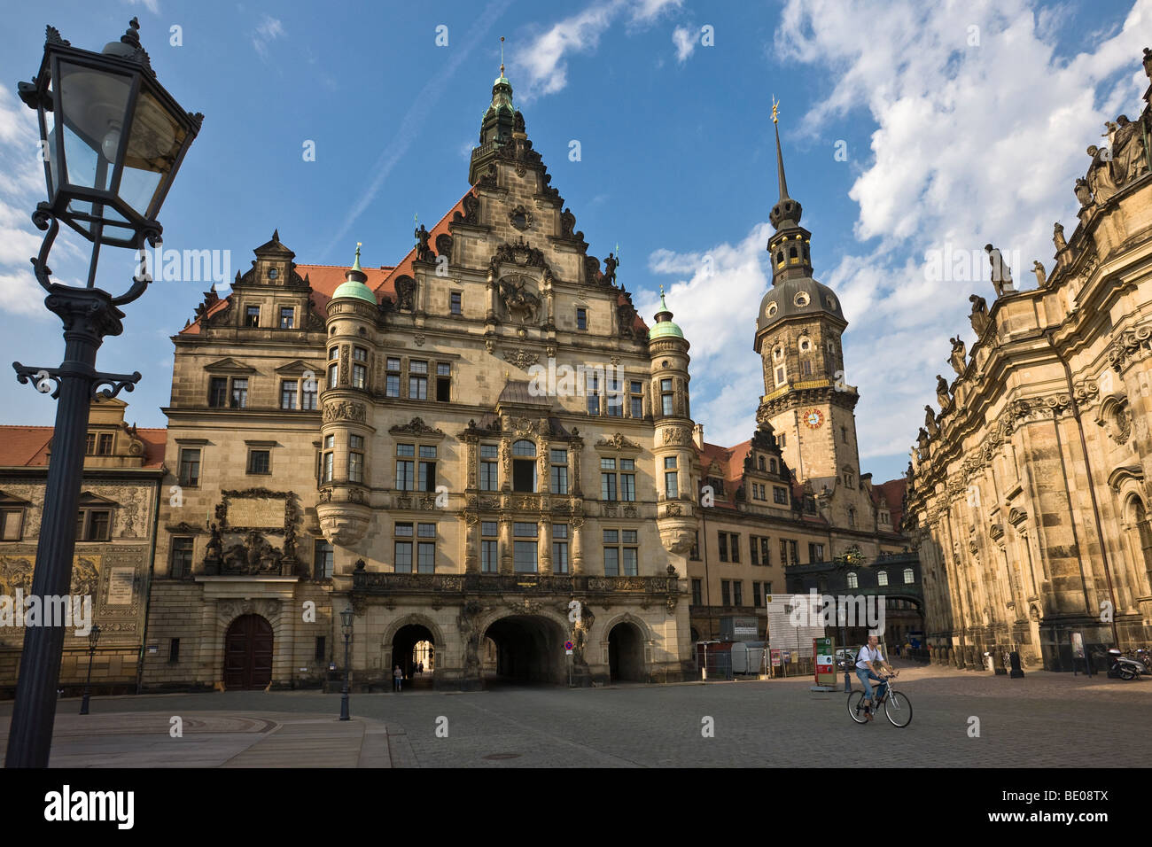 The Georgenhaus palace in Dresden, capital of the eastern German state ...