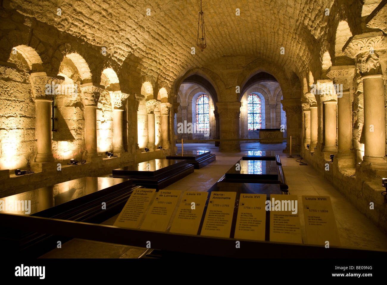 Crypt, St Denis Cathedral, Paris, France Stock Photo - Alamy