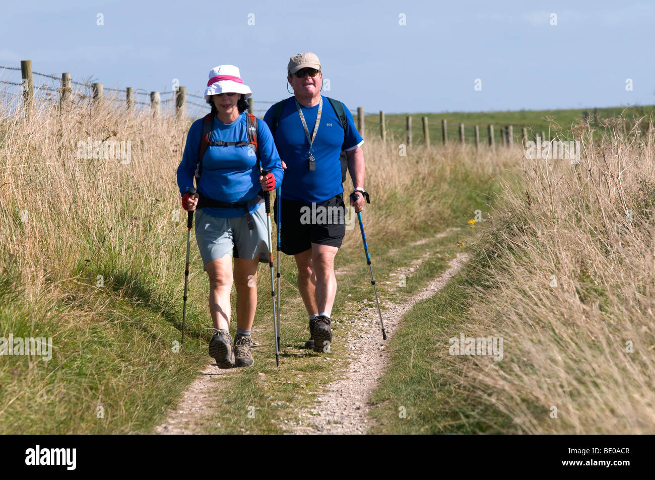 Walkers on pathway hi-res stock photography and images - Alamy