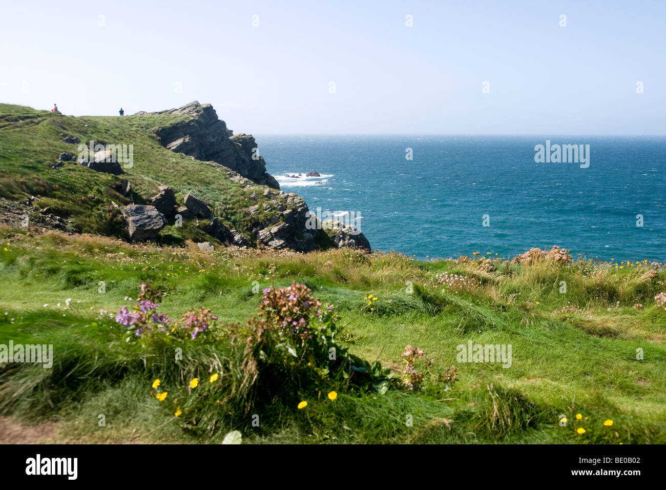 Lizard Point Cornwall England UK Stock Photo - Alamy