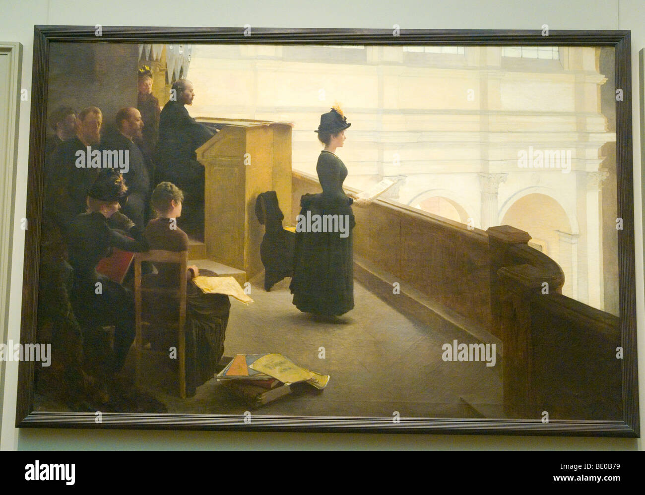 The Organ Rehearsal by Henry Lerolle at the Metropolitan Museum of Art ...