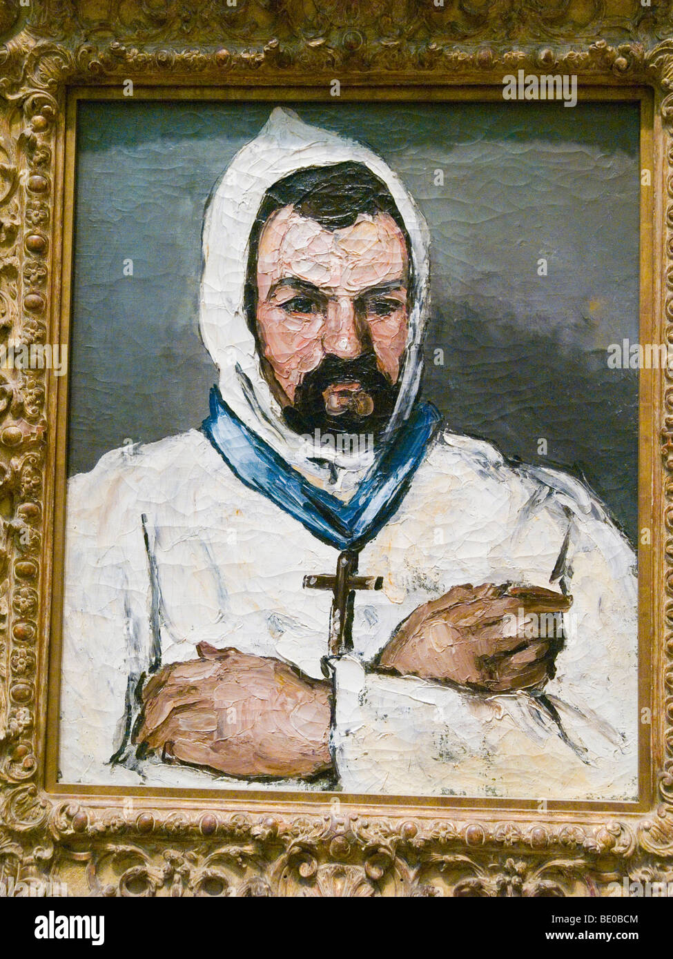 Dominique Aubert, the Artist's Uncle as a Monk (1866) by Cezanne in the ...