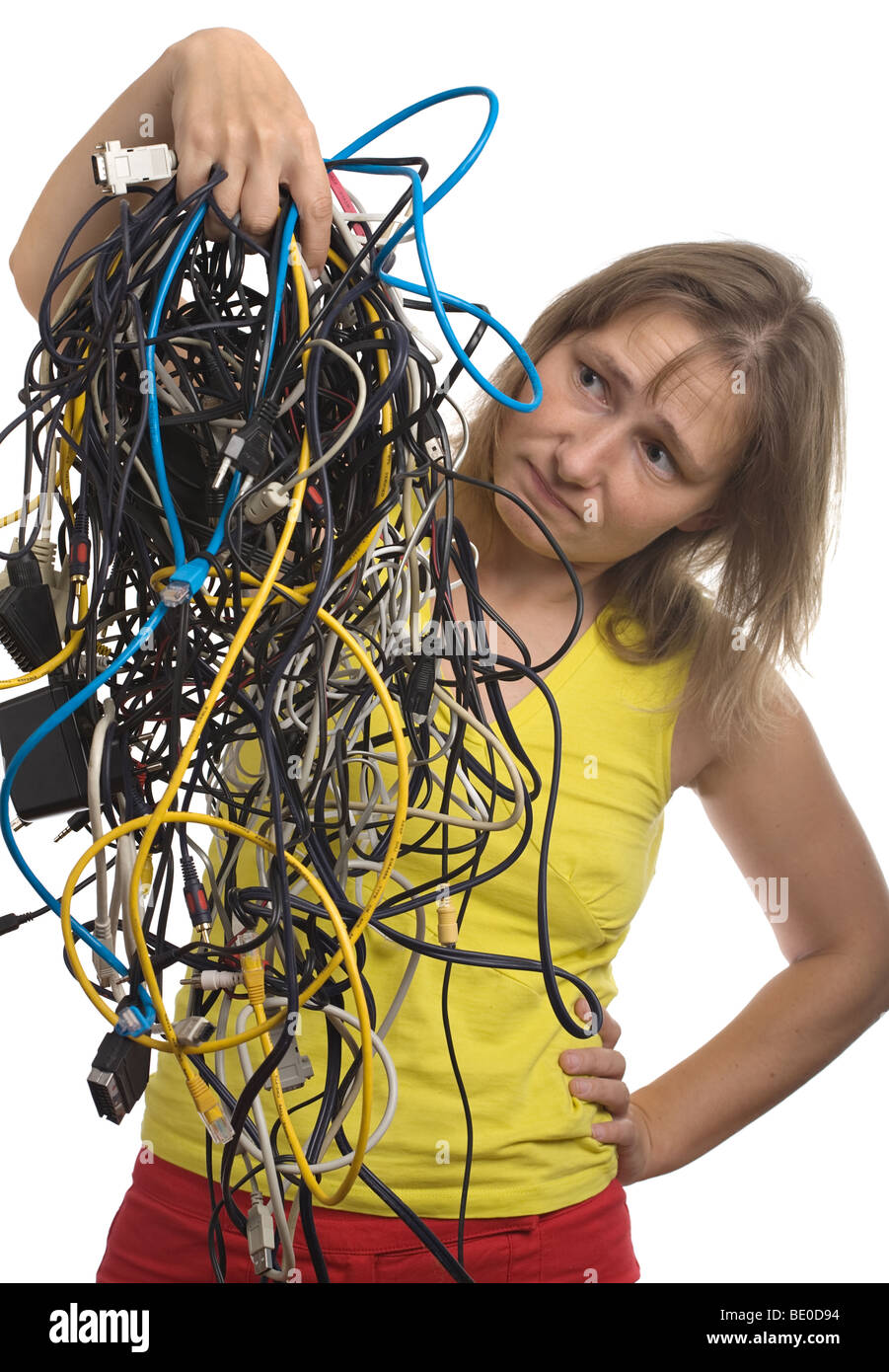 Wire Jumble High Resolution Stock Photography and Images - Alamy