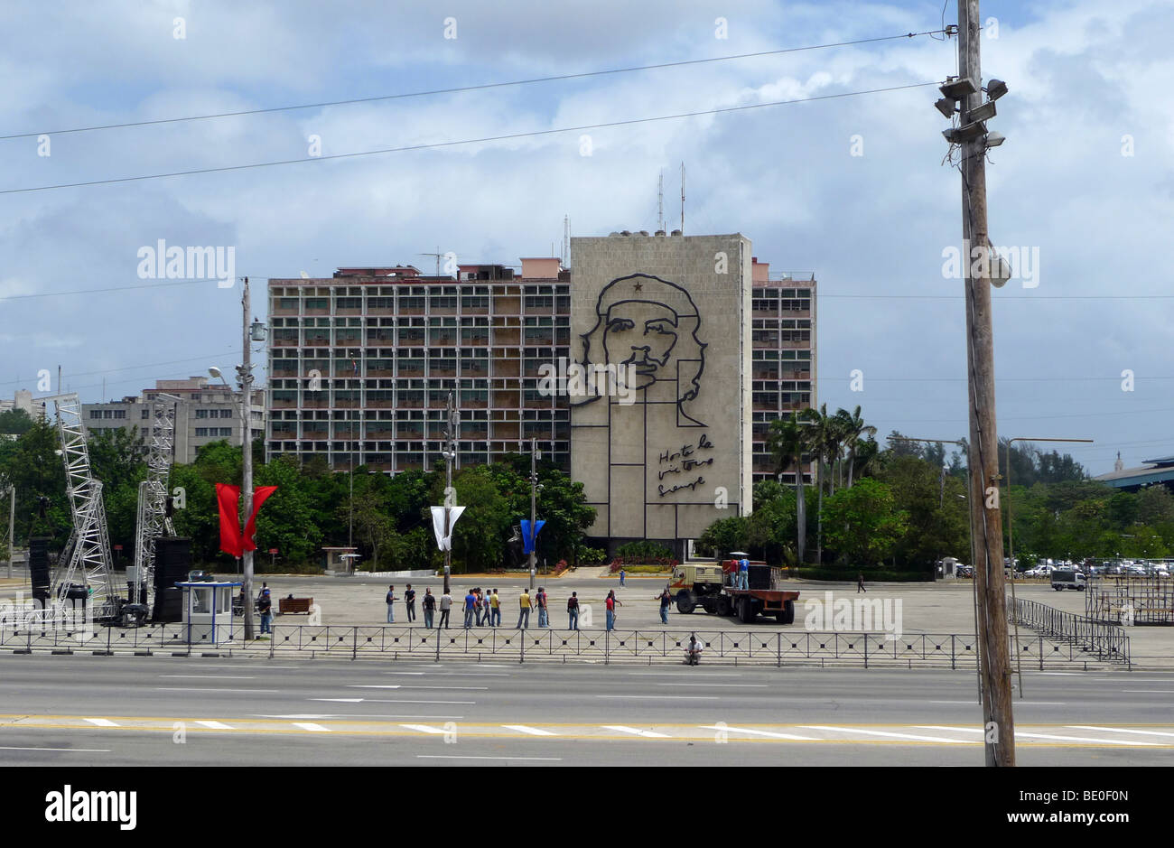 Ministry of Interior building in Plaza de la Revolución (Revolution ...