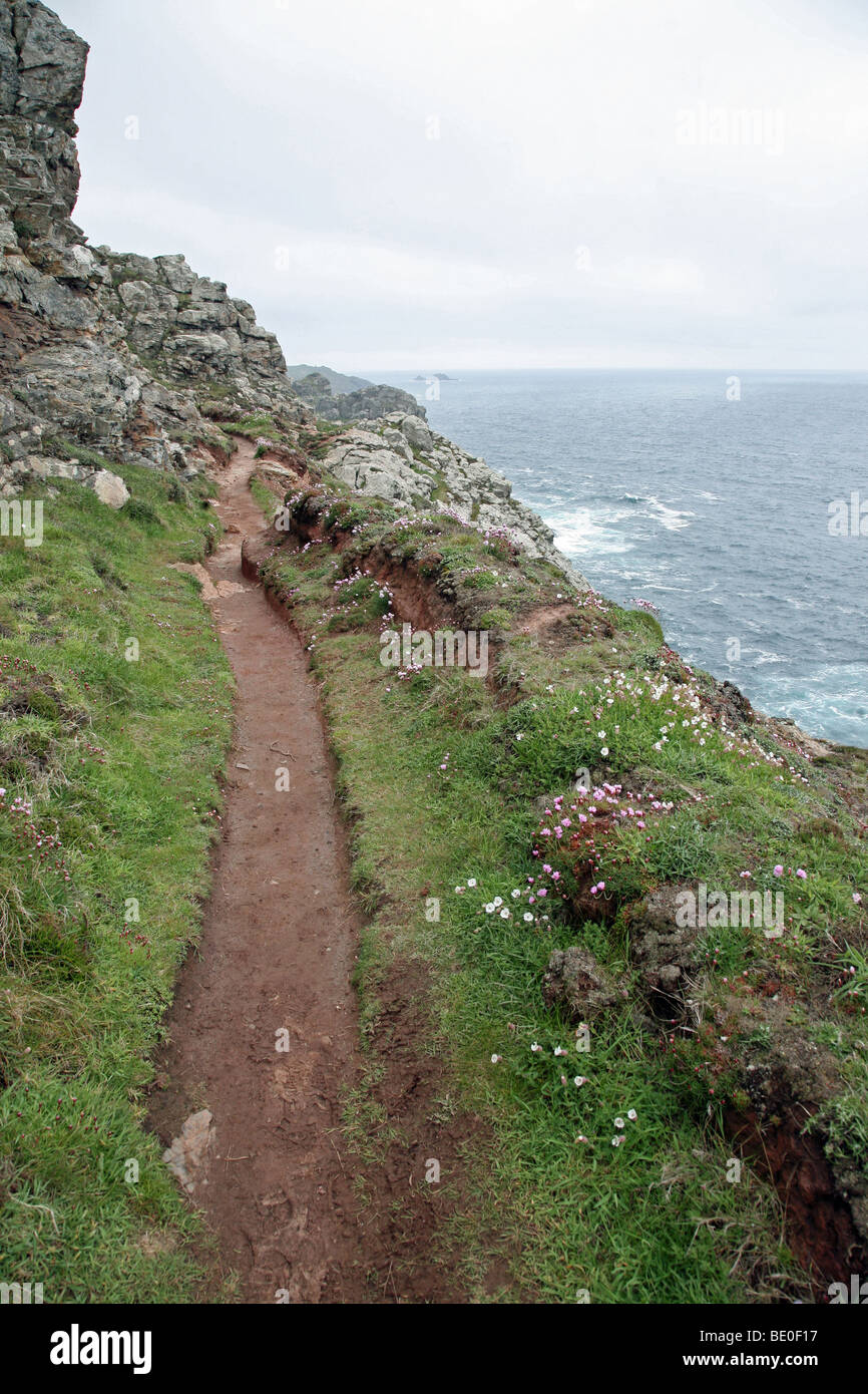 The South West Coast Coastal Path Cornwall, England Stock Photo - Alamy