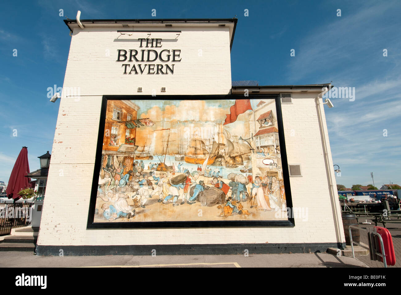Bridge tavern mural hi-res stock photography and images - Alamy