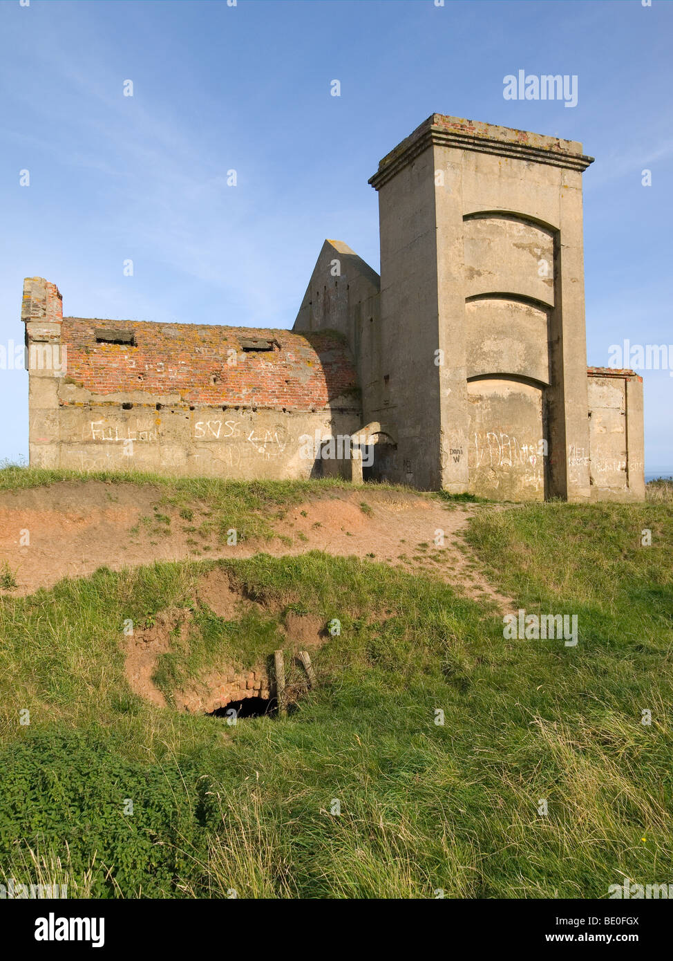 Remains of the Guibal Fan House which provided ventilation for the ...