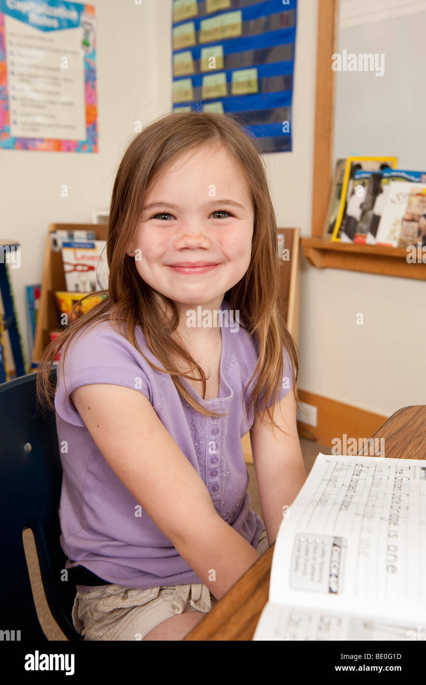 Portrait of Smiling Student Stock Photo - Alamy