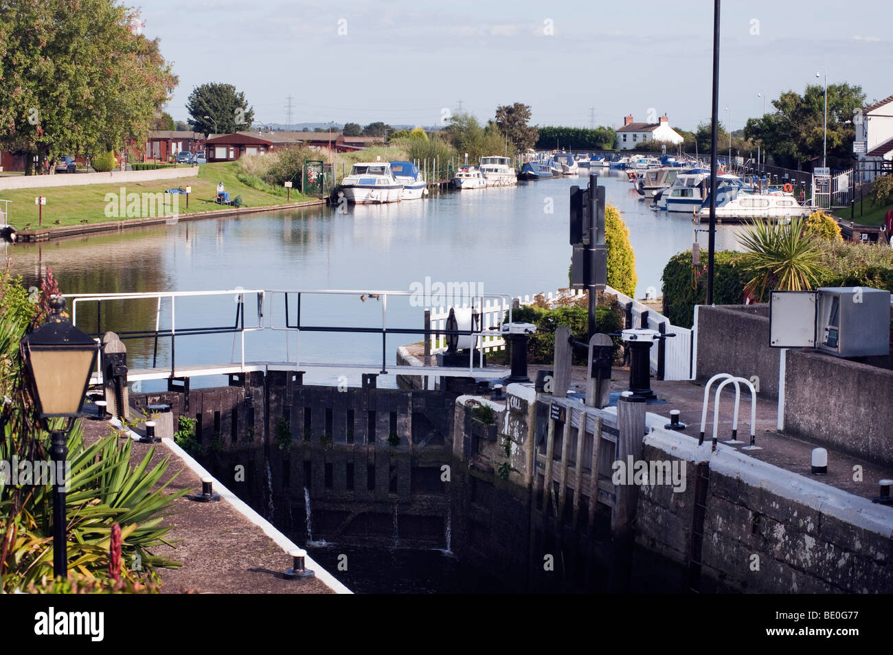 Torksey Lock marina in Lincolnshire,England,"Great Britain","United ...