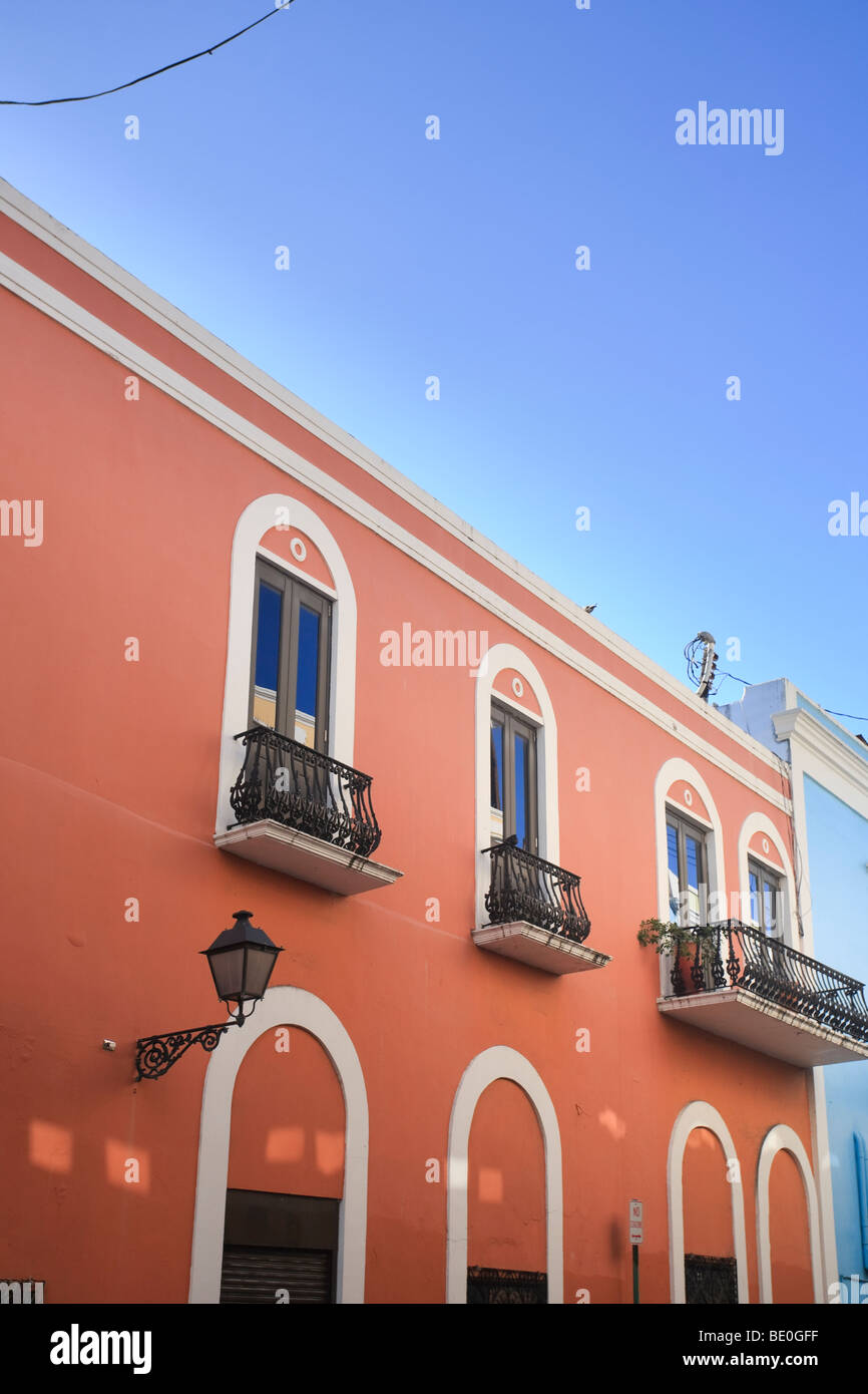 Usa, Caribbean, Puerto Rico, San Juan, Old Town, Colonial Architecture ...