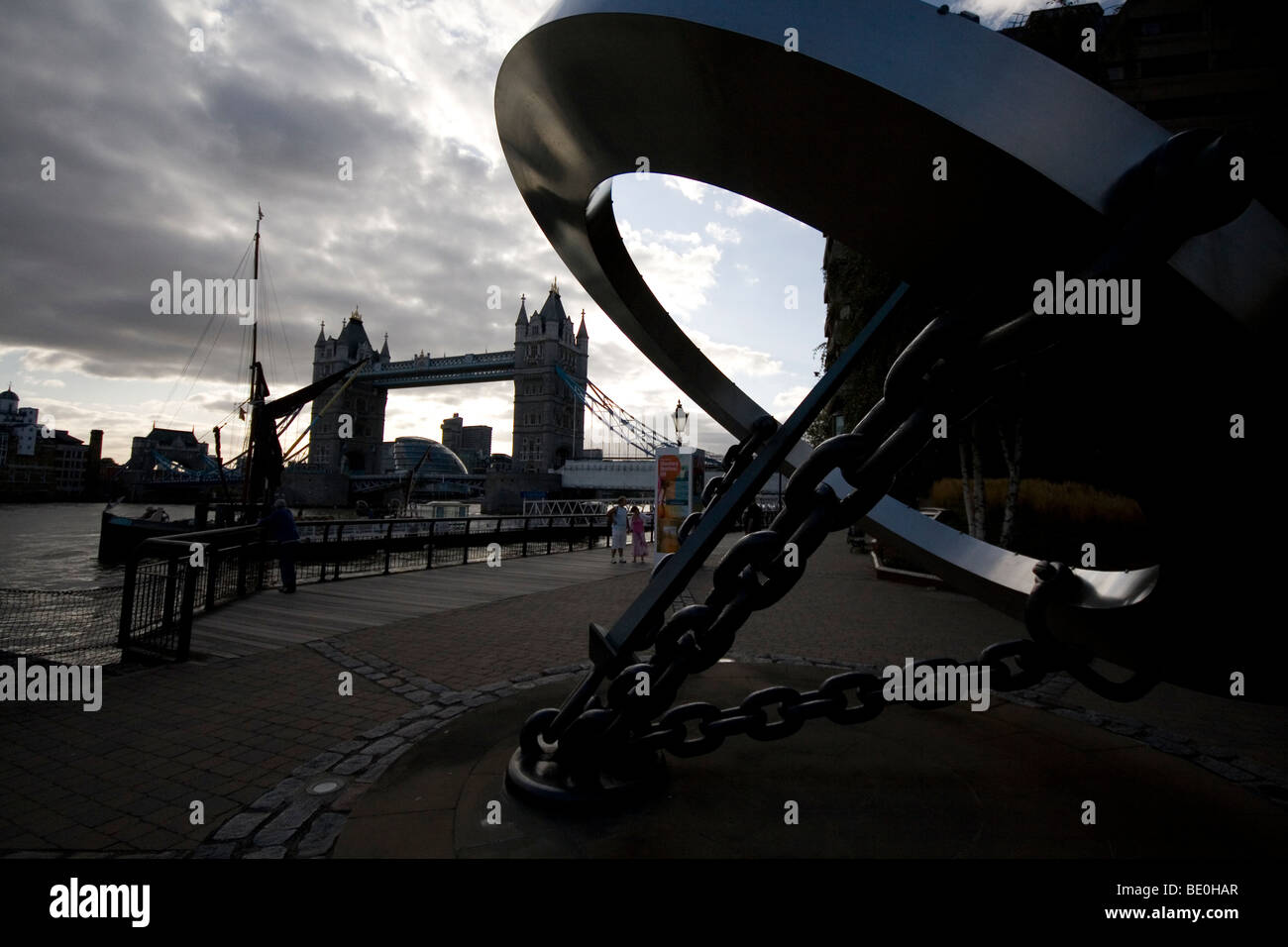 Compass Tower Bridge High Resolution Stock Photography and Images - Alamy