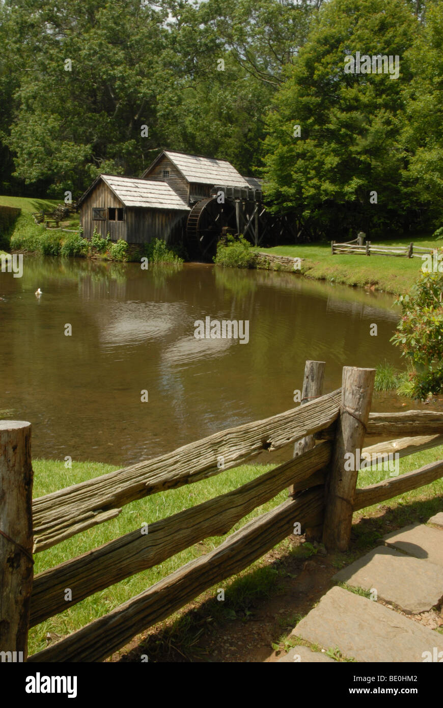 Mabry Mill, Virginia is is a must-see along the Blue Ridge Parkway ...