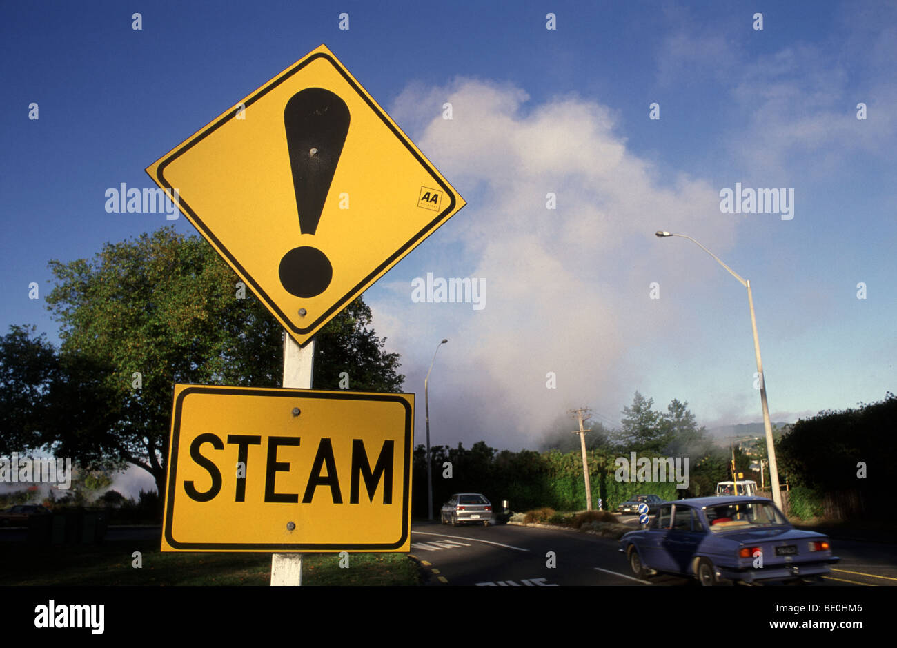 Exclamation mark sign geothermal hi-res stock photography and images ...