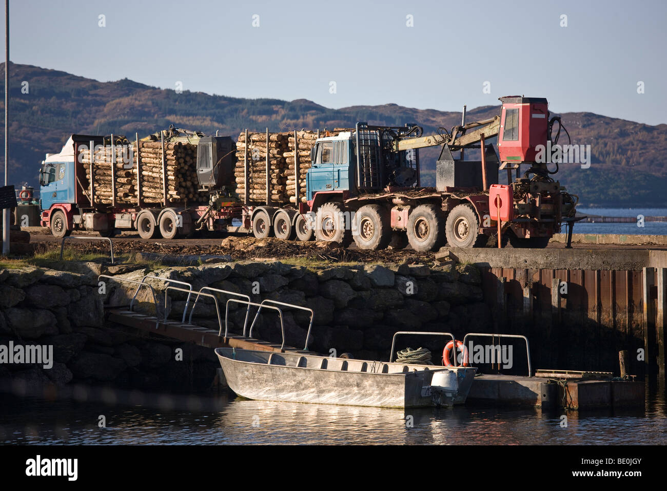 Logging scotland hi-res stock photography and images - Alamy
