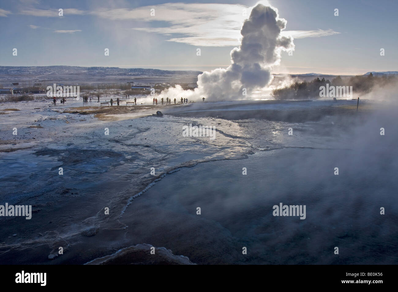 Geothermal geyser hi-res stock photography and images - Alamy