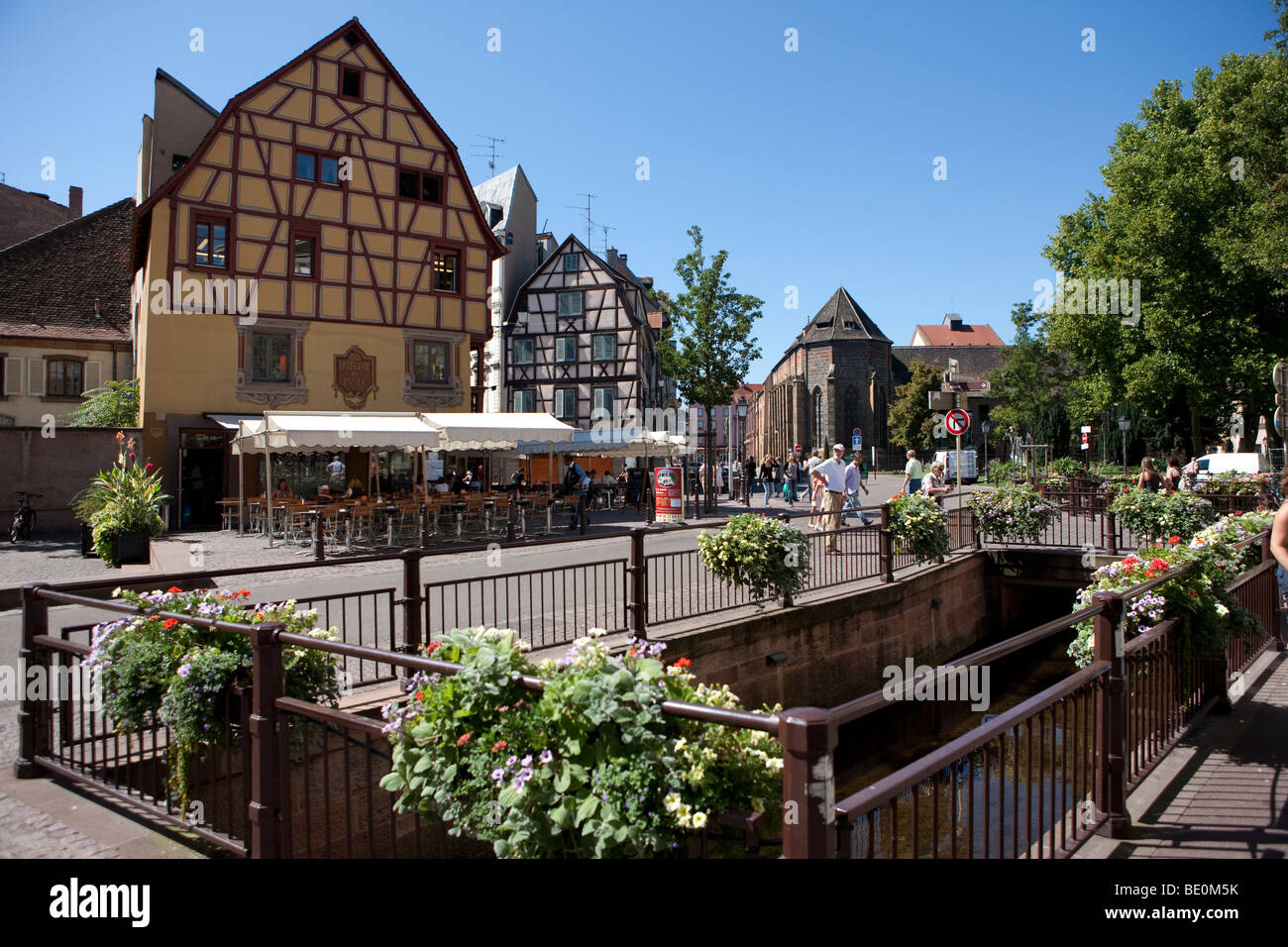 Place de l'Ancienne Douane - Colmar square, historic centre, Colmar ...