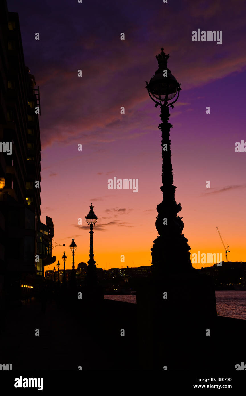 London at sunset Stock Photo - Alamy