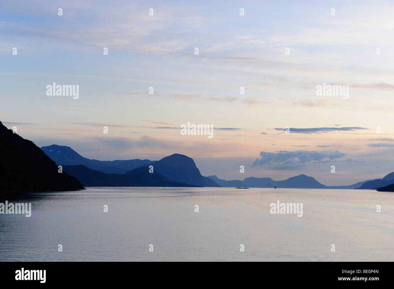 Exit of the Geirangerfjord, Norway, Scandinavia, Northern Europe ...