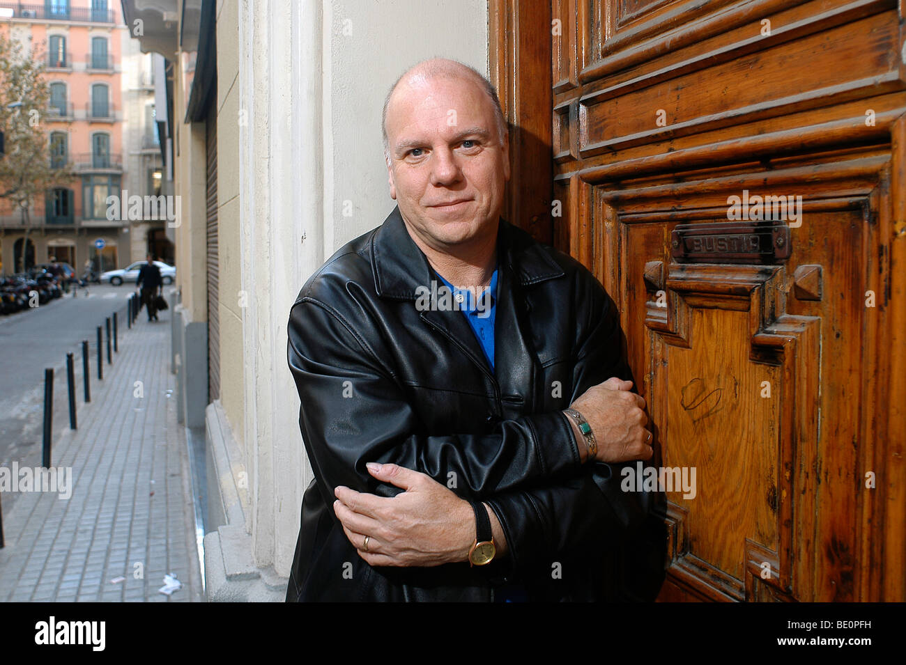 Peter Robinson, British Writer Stock Photo - Alamy