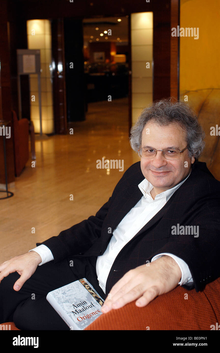 Amin Maalouf, lebanese writer Stock Photo - Alamy
