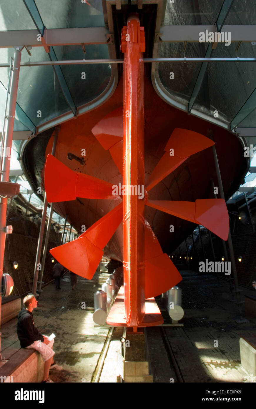 Propeller of the SS Great Britain Stock Photo - Alamy