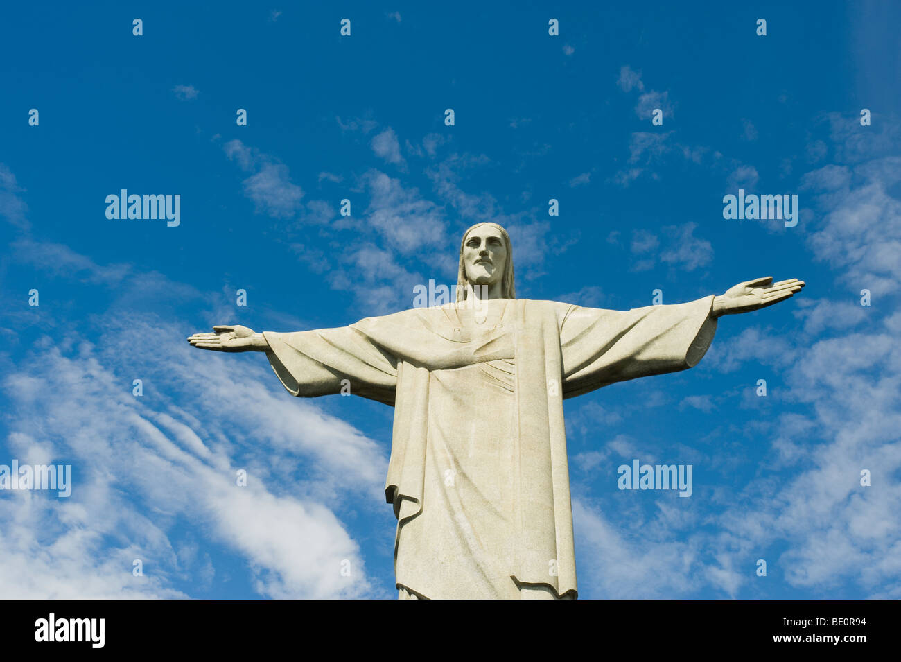 RIO DE JANEIRO BRAZIL CORCOVADO HILL CHRIST THE REDEEMER STATUE Stock ...
