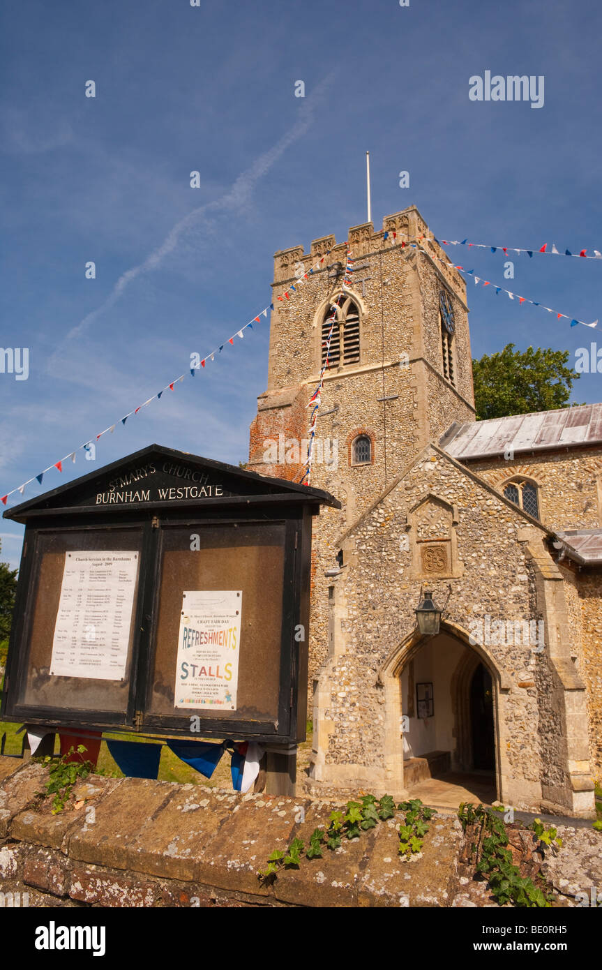 English church burnham market hi-res stock photography and images - Alamy