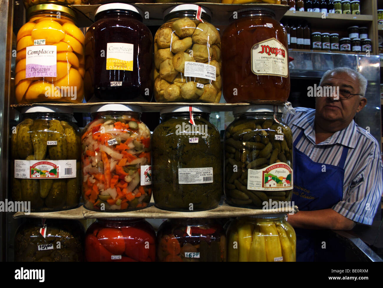 Pickle stall shop hi-res stock photography and images - Alamy