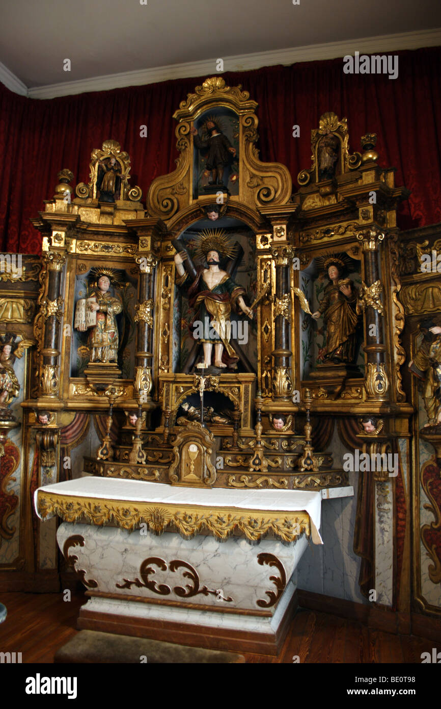 Mendoza: Museum: Retablo & altar 1 Stock Photo - Alamy